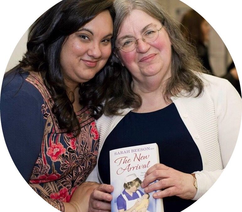 Amy and Sarah with Book circle - Wordsby Communications